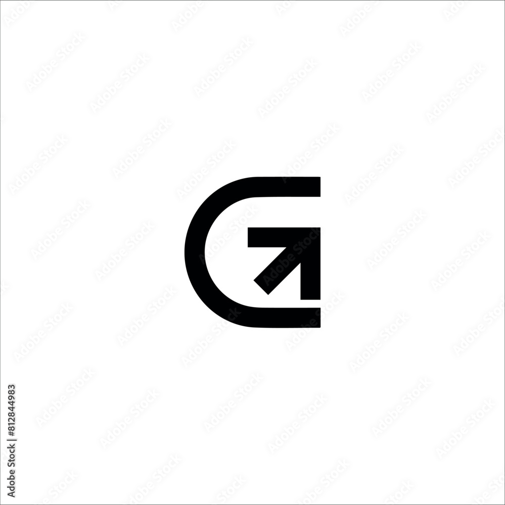 G logo vector template design v4 Stock Vector | Adobe Stock
