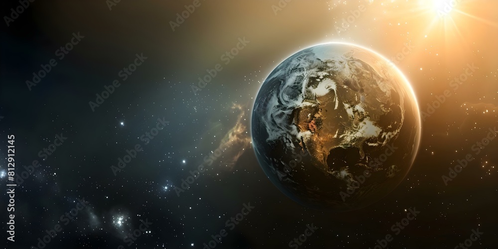 Ilustración de Stock Reducing Carbon Emissions to Celebrate Earth Day ...