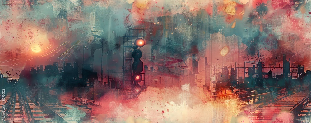 Infuse the urban exploration theme with a touch of surrealism by ...