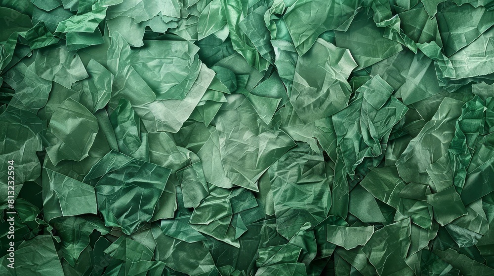 sustainable fashion concept abstract green texture background with ...