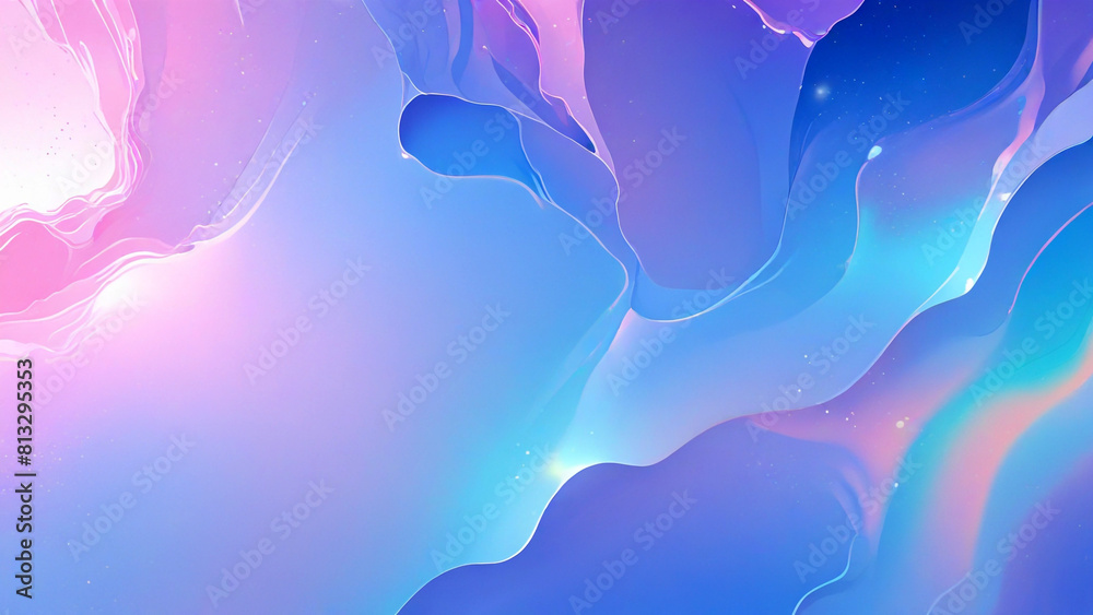 Holographic cartoon anime texture background Stock Illustration | Adobe ...