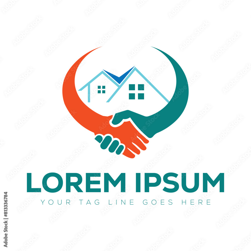 Home deal Logo Design . Vector Design Stock Vector | Adobe Stock