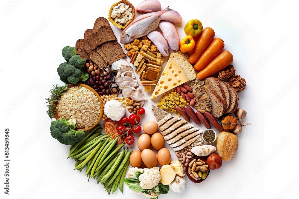 Detailed macro nutrient analysis in comprehensive healthy nutrition ...