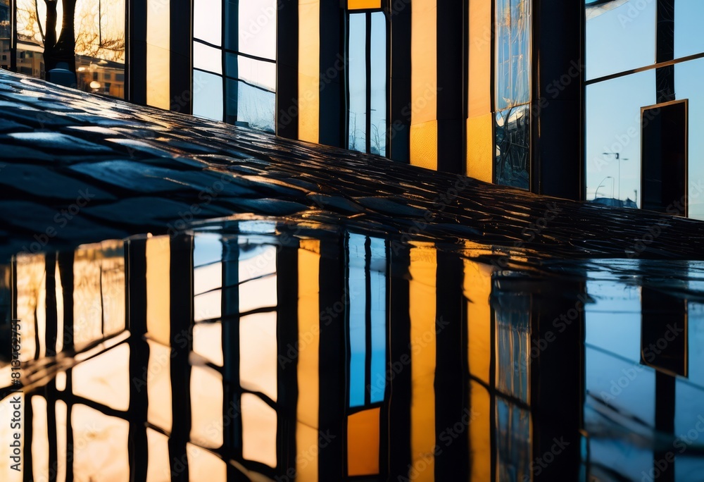 intriguing mirror reflections captured photos, water, glass, surface ...