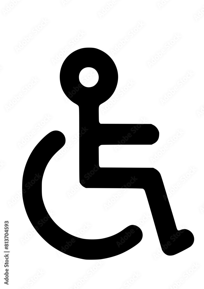 Handicap symbol, Person with disabilities SVG, Inclusion SVG, Disabled ...