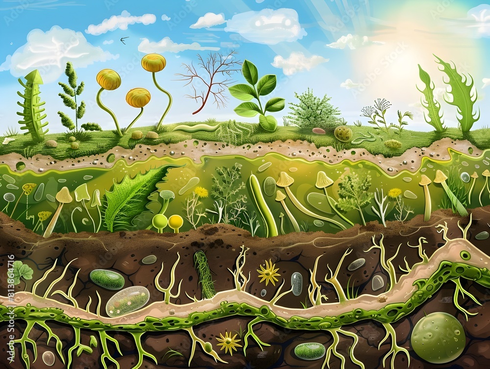 Subsurface Symbiosis The Vital Role of Soil Microbes in Plant Health ...