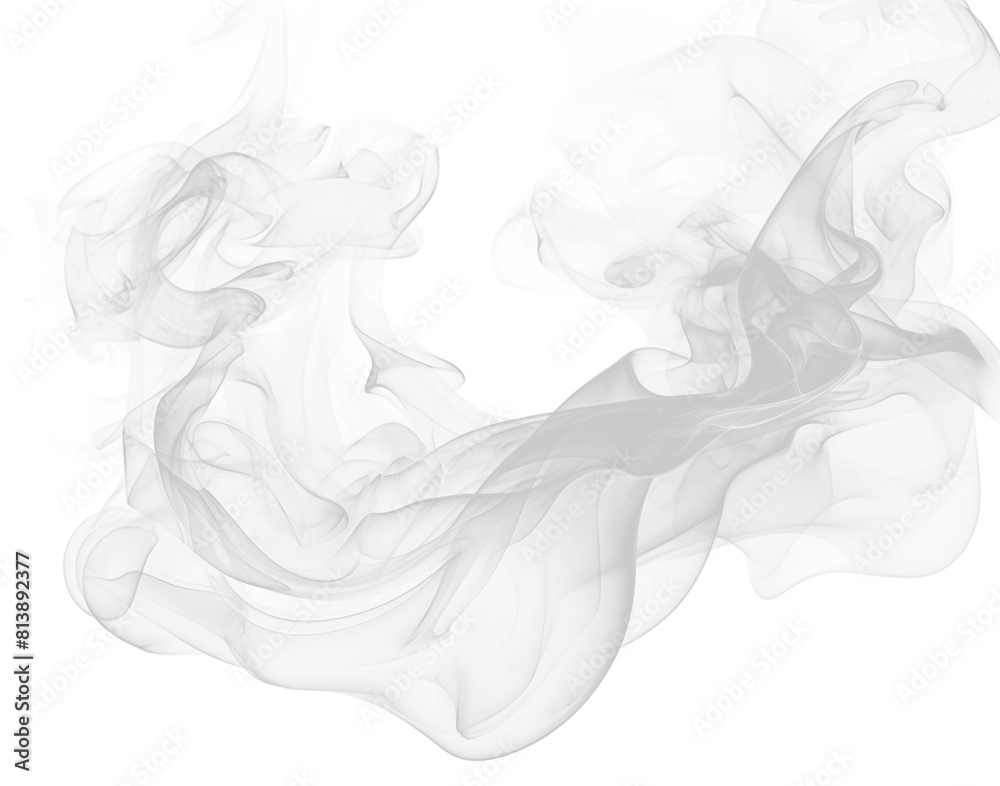 smoke overlay on Transparent background Stock Photo | Adobe Stock