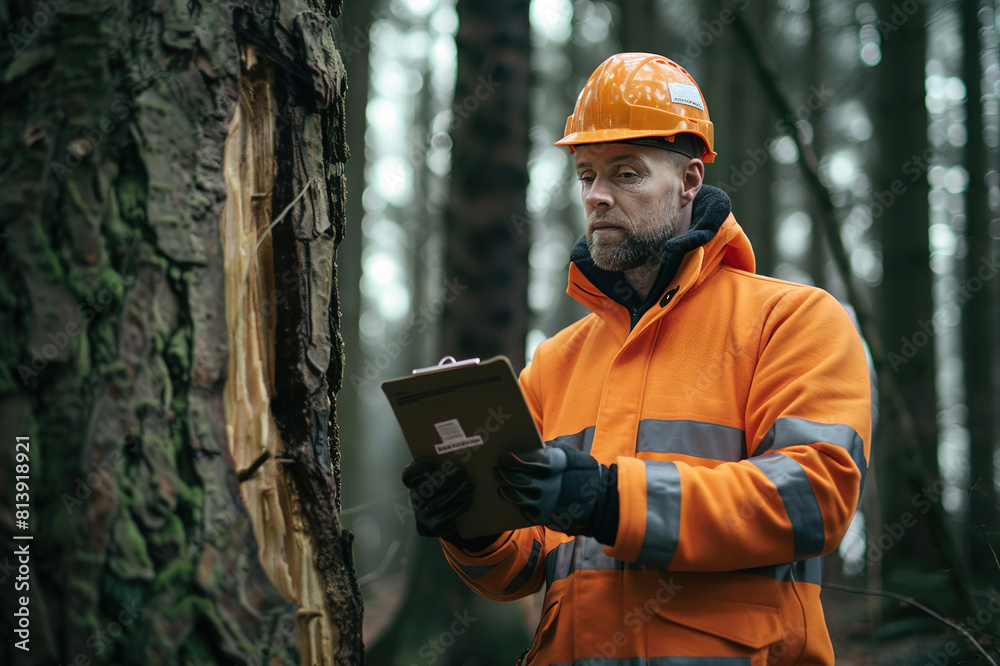Forestry experts conduct tree surveys, ensuring responsible forest ...