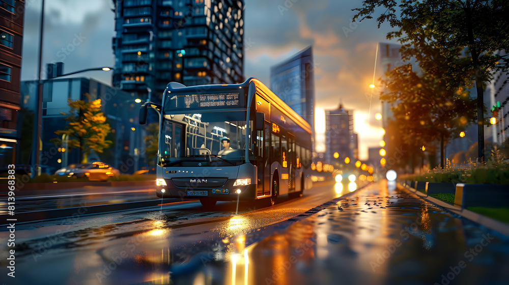 City Tour Bus Driver Embarks on Photo Realistic Journey, Providing ...