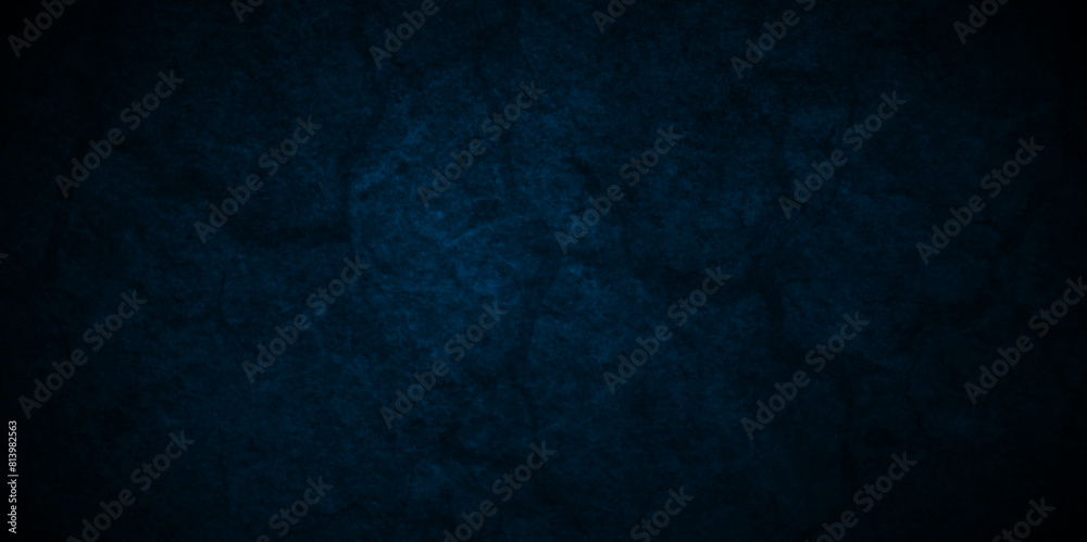 Dark blue stone wall blank backdrop light design. Dark blue or black ...