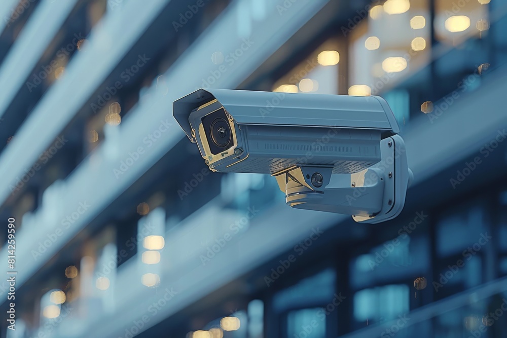 Secure Video Monitoring And Detection Integrate With Security Concept
