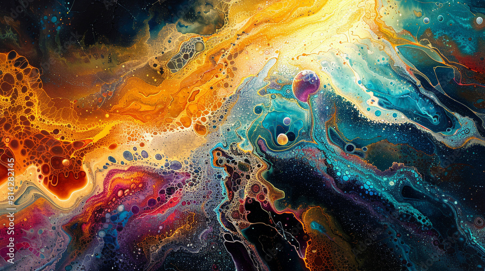 Celestial Abstract Capturing Cosmic Wonders in Stunning Art – A Journey ...