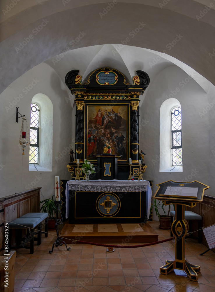 Basilika Kapelle am Gutshof Käppeler bei Gutenstein im oberen Donautal ...
