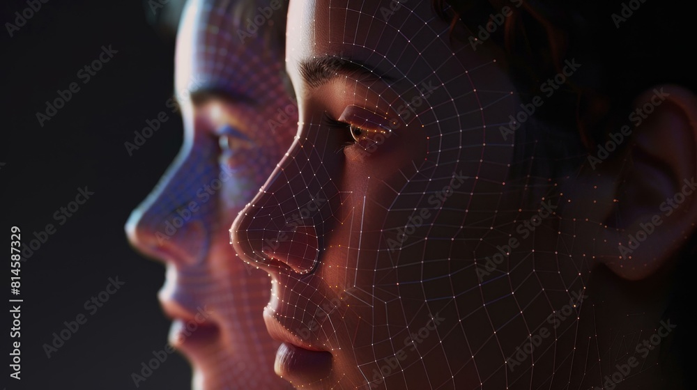 Transforming human faces digitally to create realistic deep fakes ...