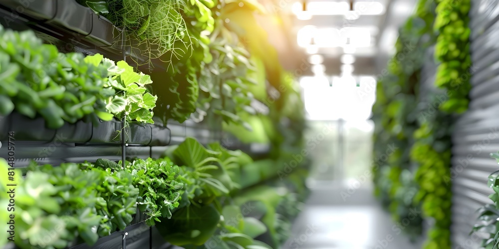 Utilizing Vertical Farming Walls to Optimize Plant Growth in Corridors ...