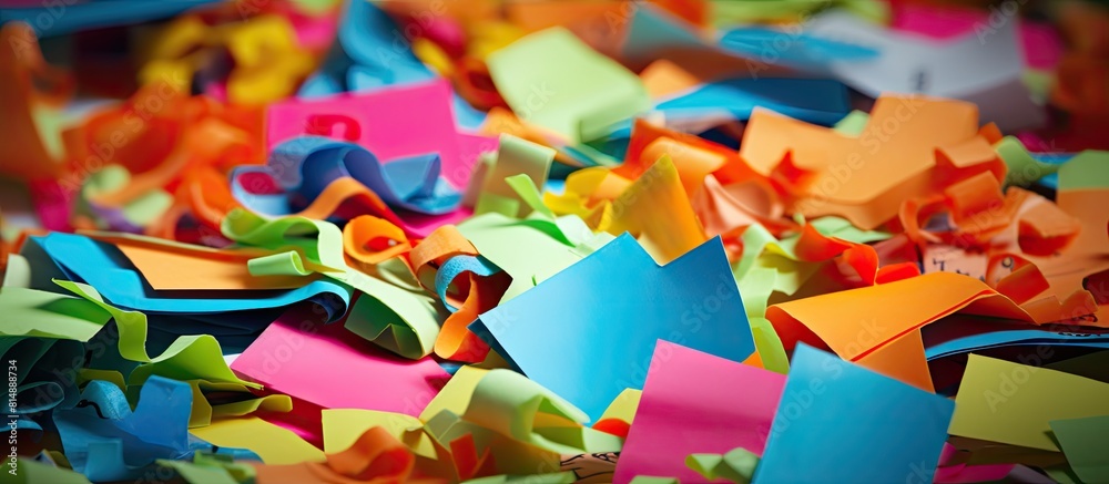 Colorful sticky notes with the words Neurosis Syndrome against a ...