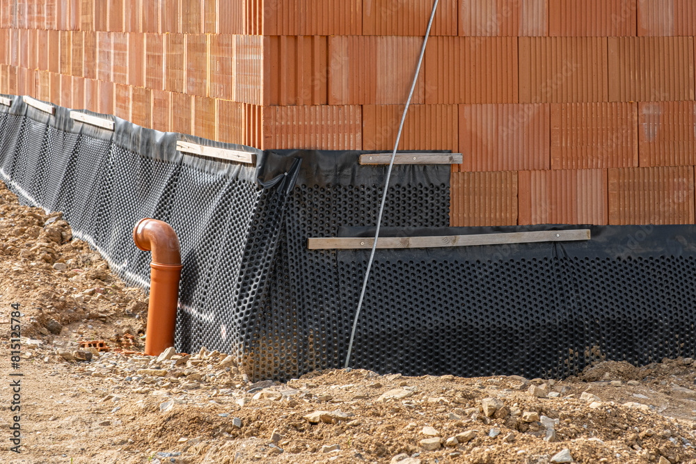 PVC Damp Proof membrane waterproof thermal insulation coatings on the ...