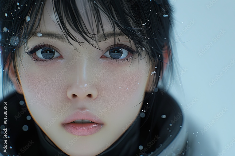 Ultra Realistic Girl Mech: Detailed Face with Beautiful Eyes Full Body ...
