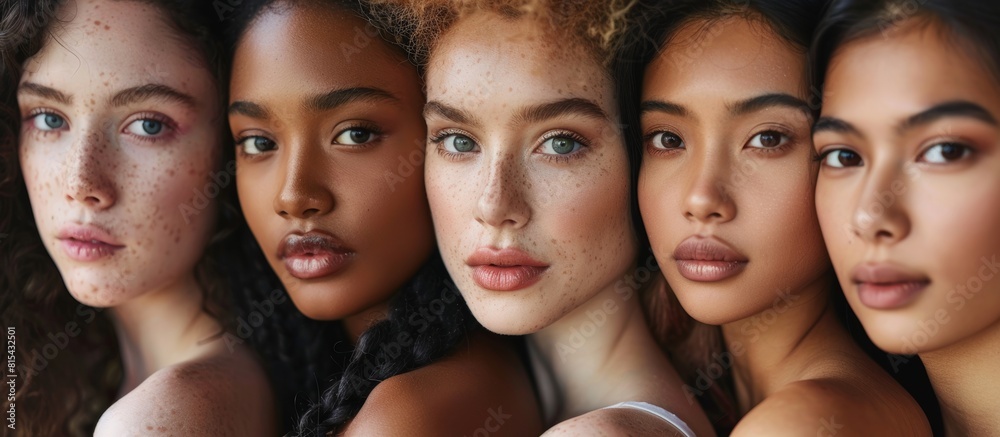 group of young women from different nationalities came together to ...