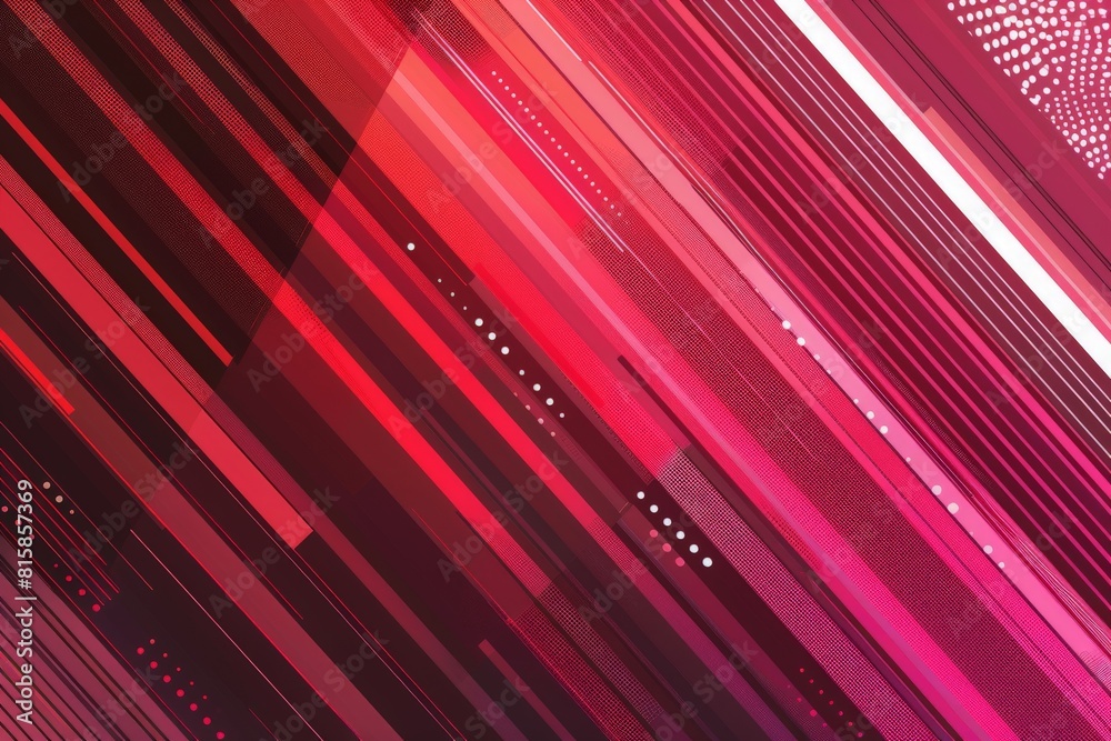 Modern abstract maroon red half tone vector angled lines background for ...