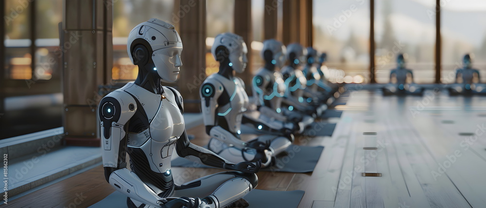 Robots are learning new skill, imitate human behavior yoga meditation ...