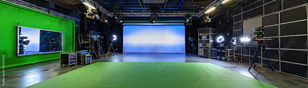 Media Production House Floor: Featuring sound stages, editing bays ...