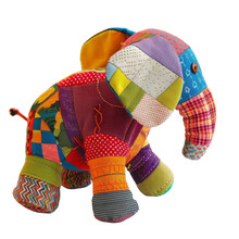 Cute Patchwork Elephant Free Stock Photo - Public Domain Pictures