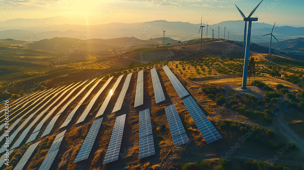 Environmentally friendly installation of photovoltaic power plant and ...