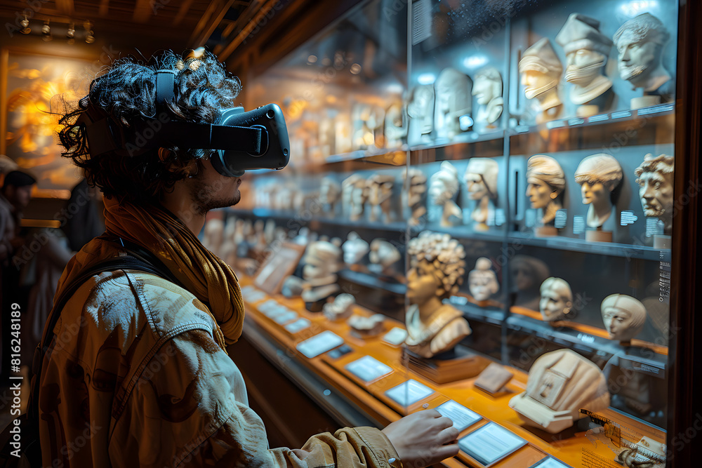 Augmented Reality Museum Tour: Capture a virtual crowd on an AR museum ...