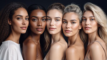 Diverse Group Of Beautiful Women Free Stock Photo - Public Domain Pictures