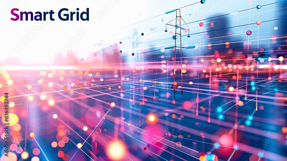 Grid dynamics, side view, dynamics of electricity flow in smart grids ...