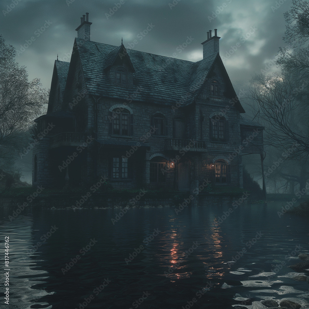 This haunting collection captures the eerie atmosphere of a decrepit ...