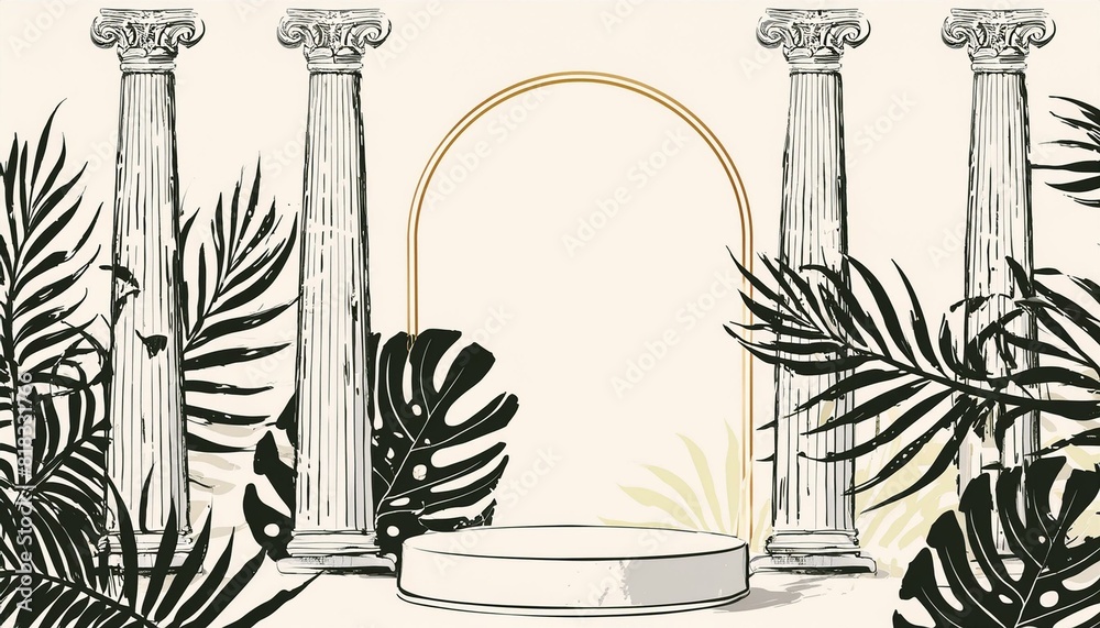 architecture, column, columns, building, stone, pillar, marble, greek ...