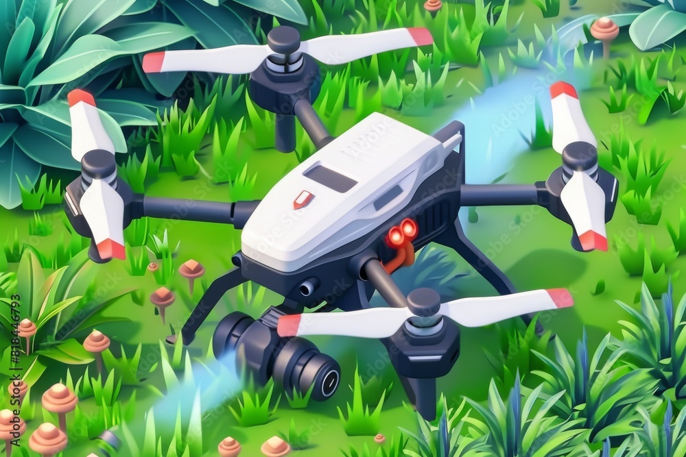 Smart farming drones apply agritech designs to modern agriculture ...