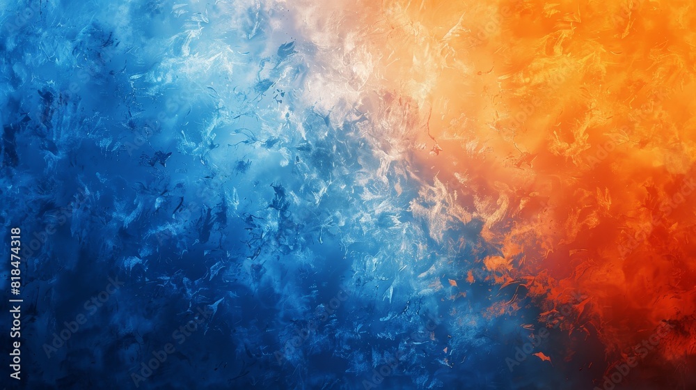 Abstract blue and orange texture background - Vibrant abstract ...