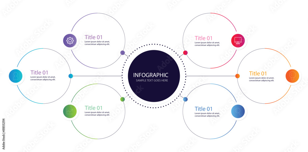 Infographic, Number 4, Circle, Part Of, Chart, modern infographic ... Infographic, Number 4, Circle, Part Of, Chart, modern infographic ...