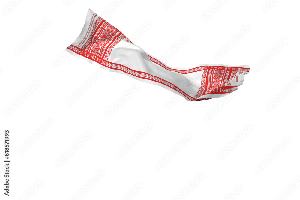 Waving Gamusa people of Assam, India.Gamosa use in Bihu.Culture of ...