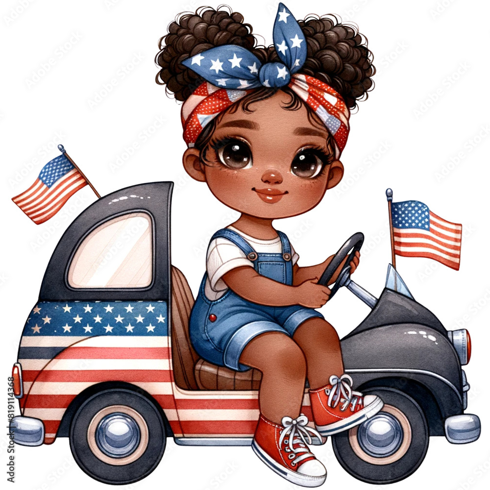 Patriotic Girl Clipart,American Pride,4th of July PNG ,Veteran Day ...