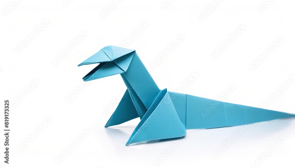 monsters cryptid mythological creature concept origami of loch ness ...