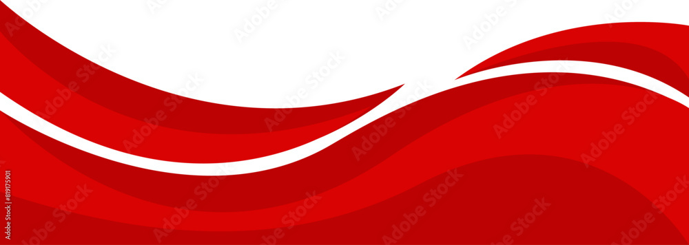 Header footer red curve abstract style border frame vector illustration ... Header footer red curve abstract style border frame vector illustration ...