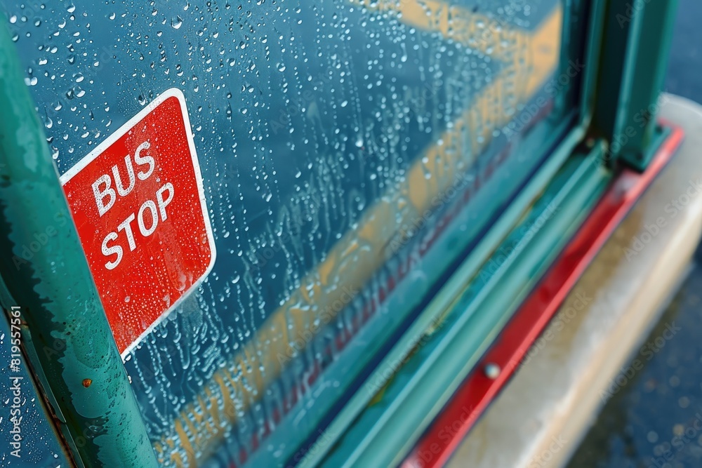 Bus stop signs are signs that indicate places where public transport ...