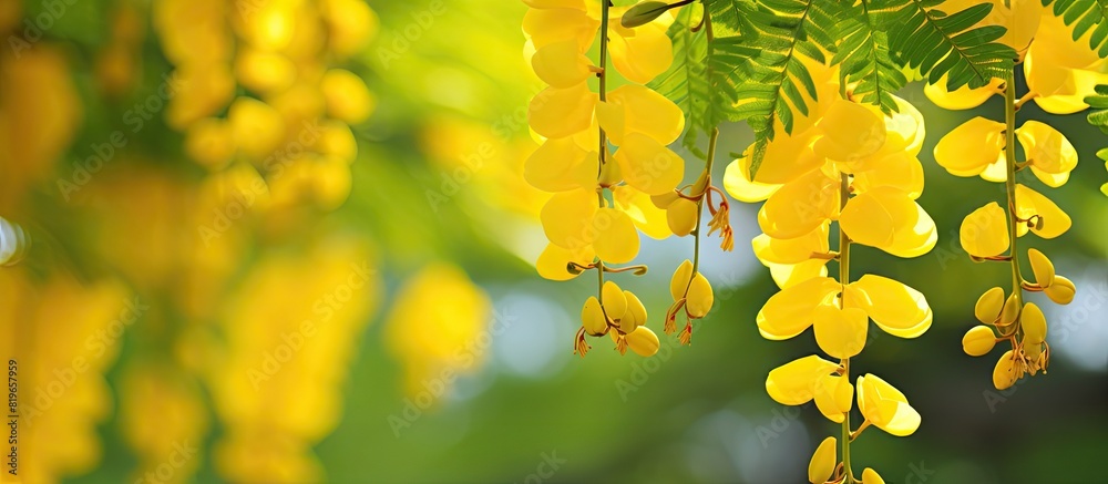 Golden shower also known as Cassia fistula is a beautiful yellow flower with various names like ...