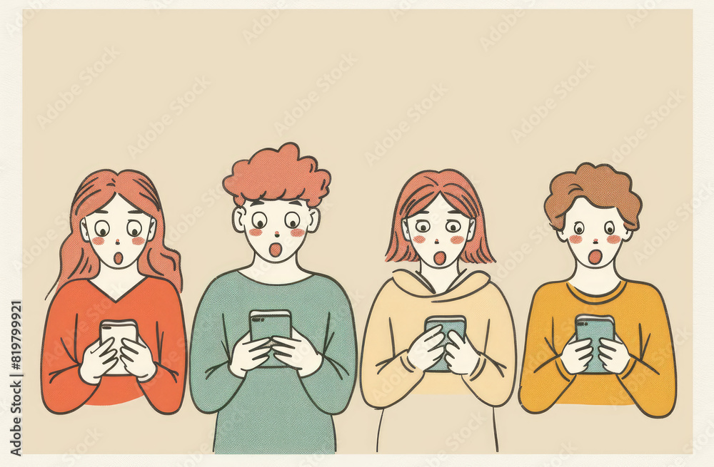 flat illustration line drawing of hand drawn simple minimalistic vector ...