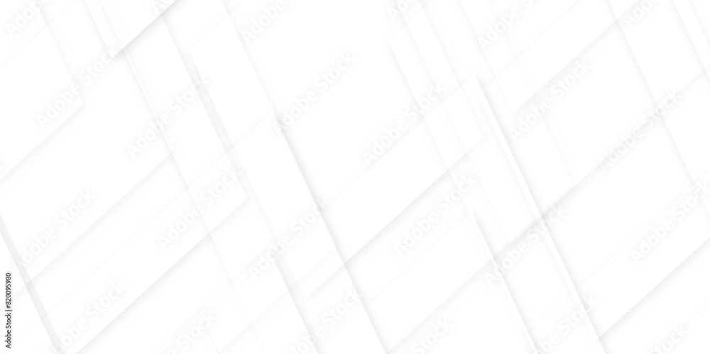 Abstract geometric white light background. Modern and creative design ...