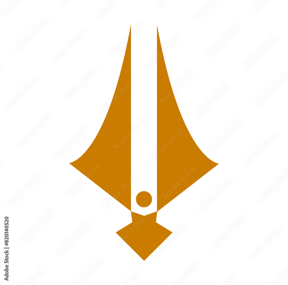 Lord vishnu tilak icon Stock Vector | Adobe Stock