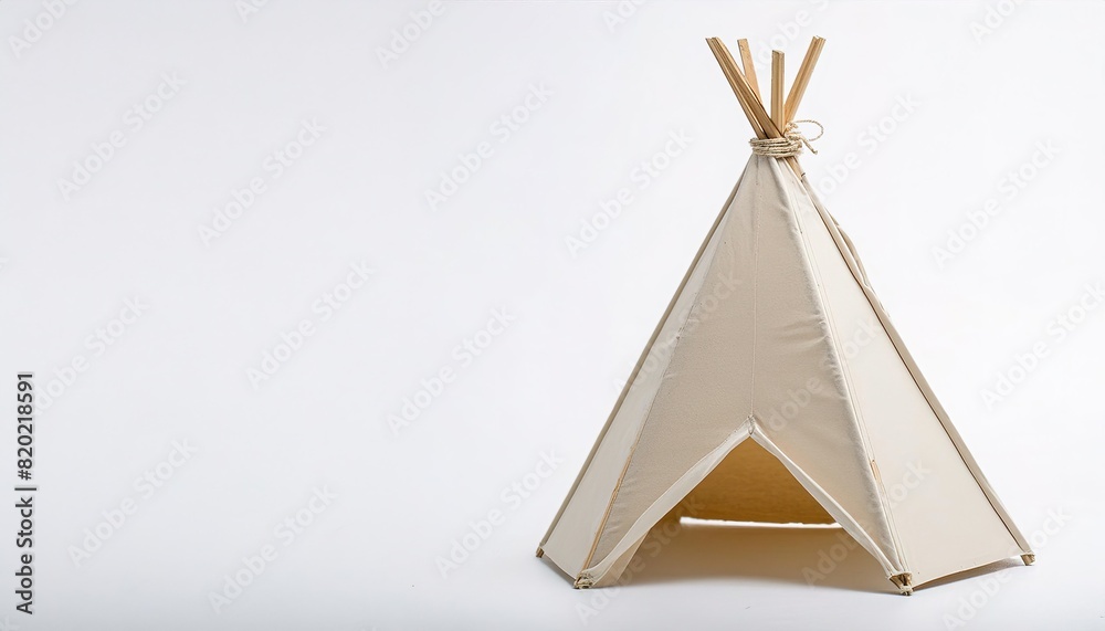 Native American people concept paper origami isolated on white ...