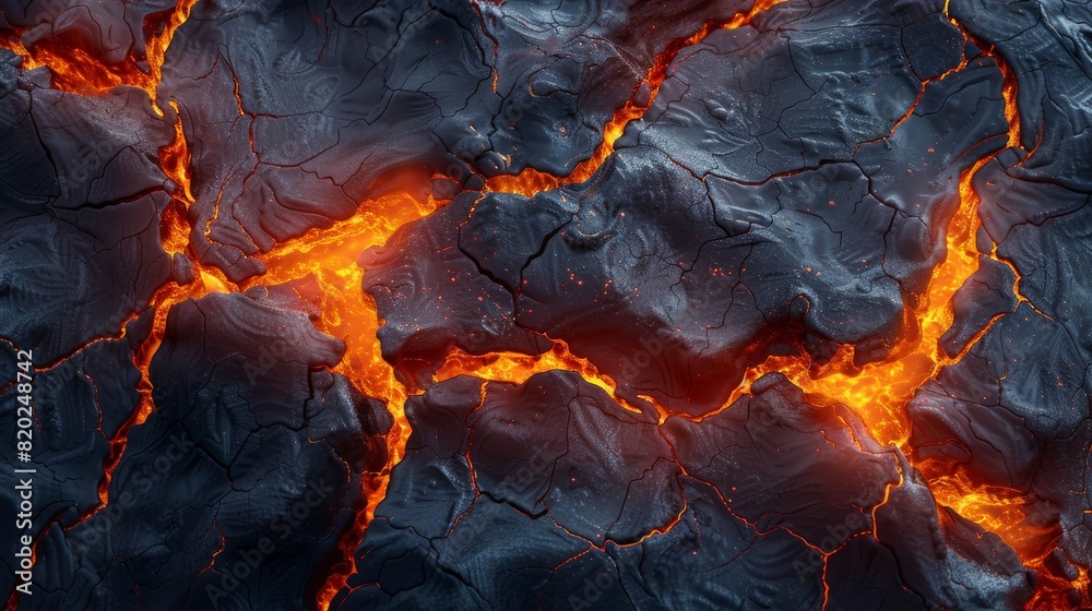 Lava texture fire background rock volcano magma molten hell hot flow ...