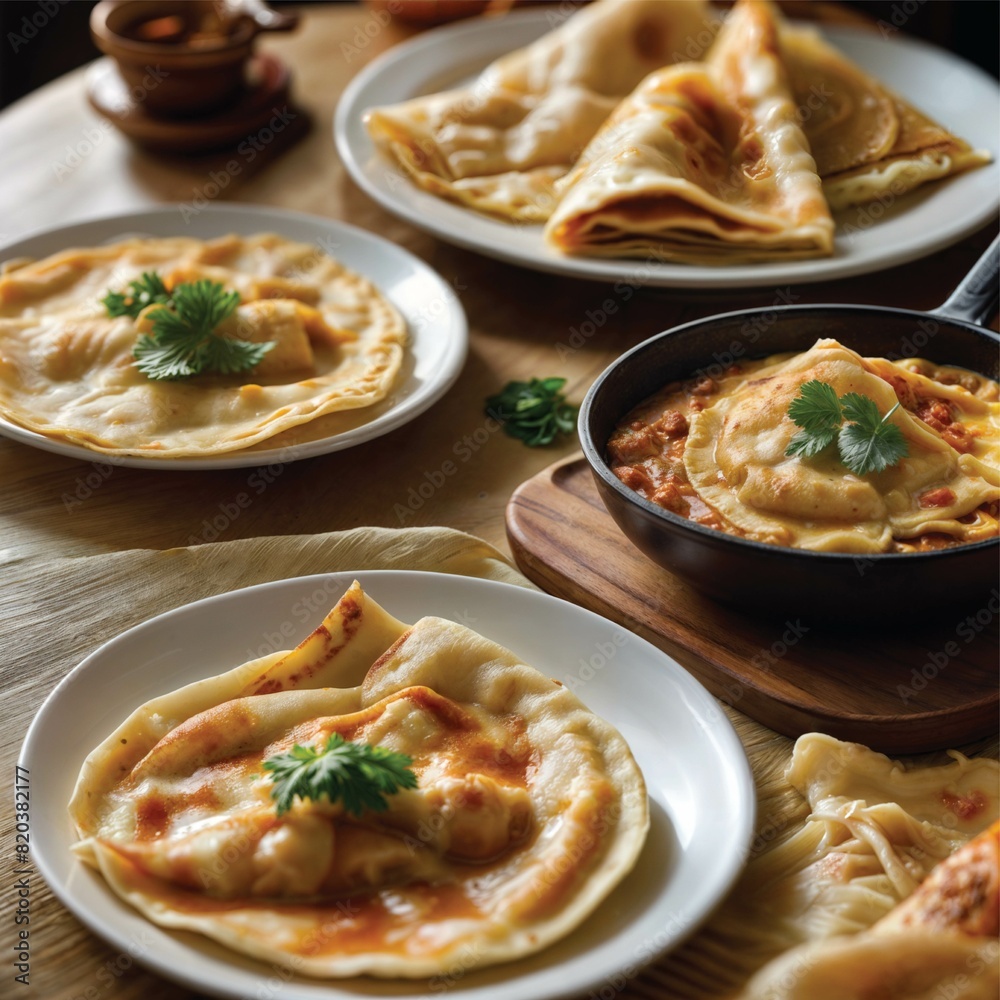 This Roti Canai captures Malaysia's iconic dish, Roti Canai, in all its ...