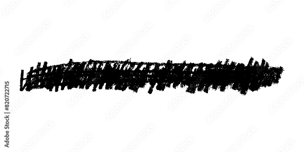 Illustration Stock hidden stroke. erased ink mark. erase mark. overlay ...