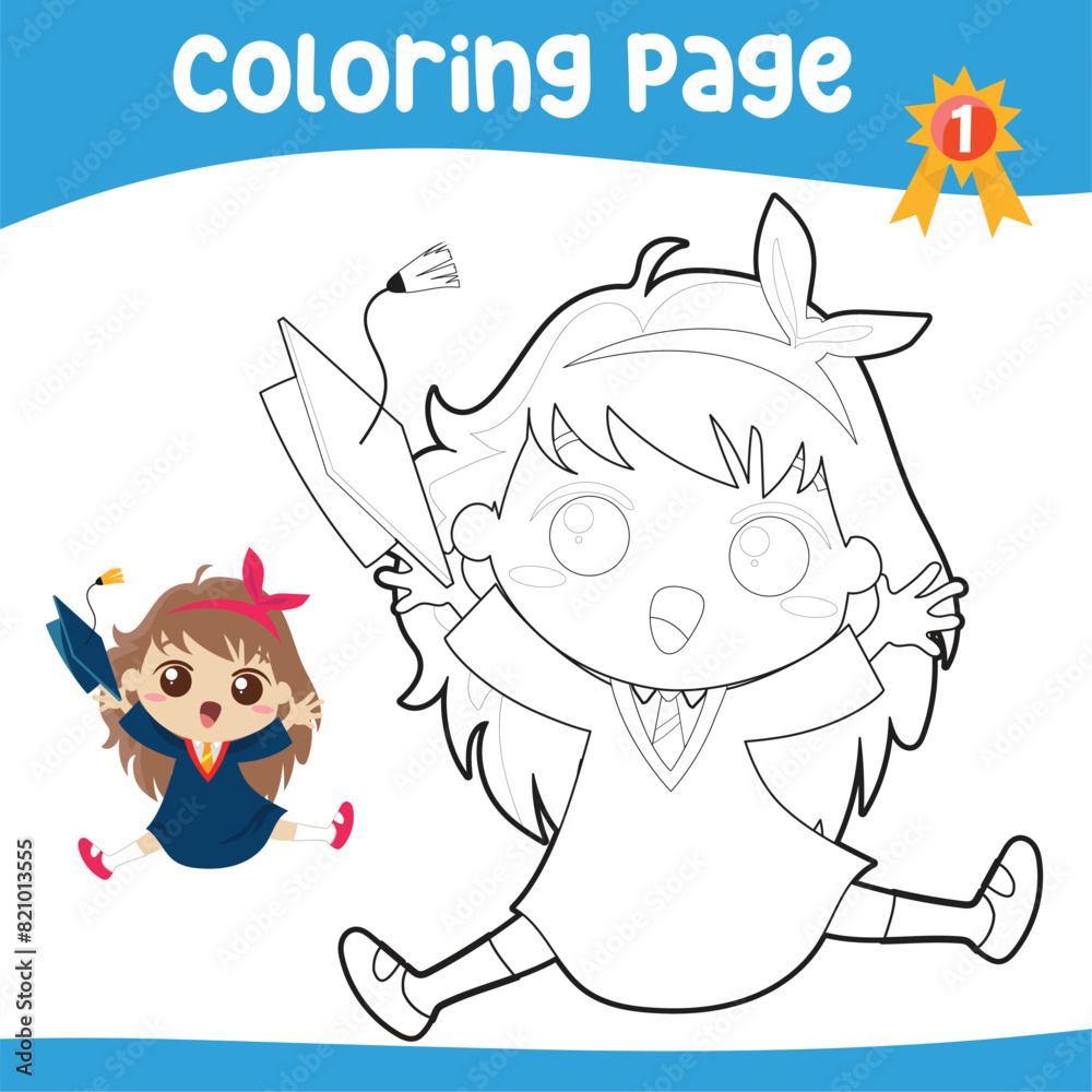 Coloring worksheet page. Educational printable coloring worksheet ...
